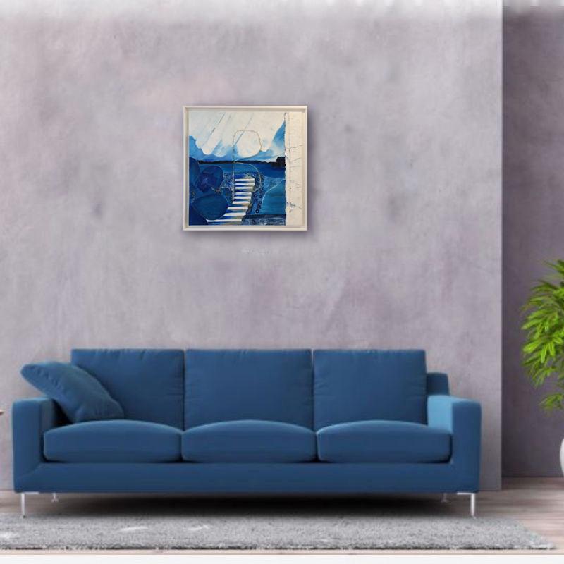 ART ET MISS - CHESCA - Géographie improbable B, tableau figuratif