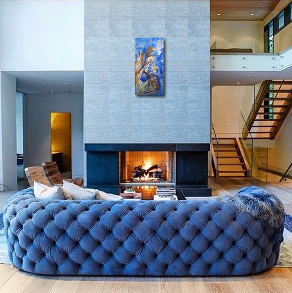 ART ET MISS - WOLF Kristina Viera - Pel-mig (tableau